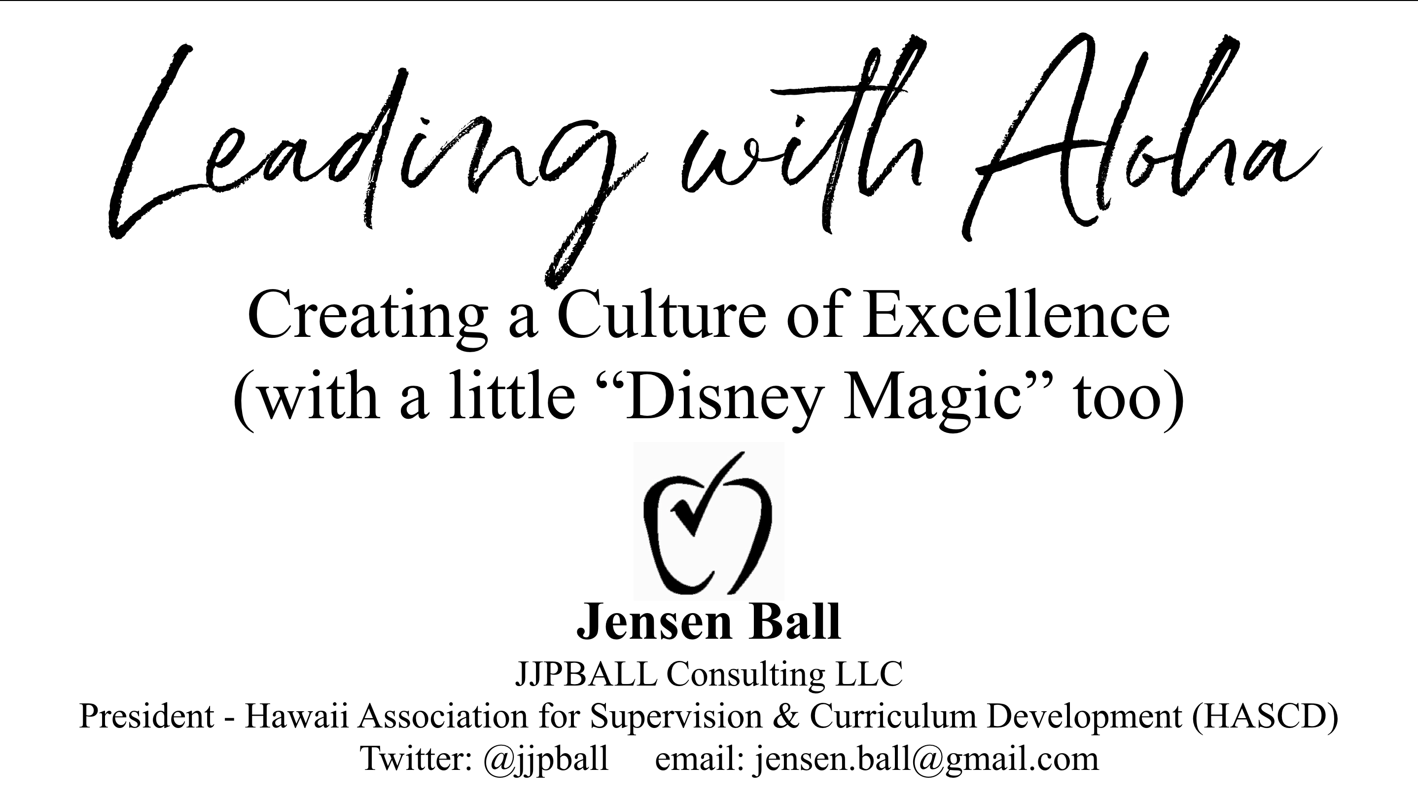 Consulting – Jensen Ball